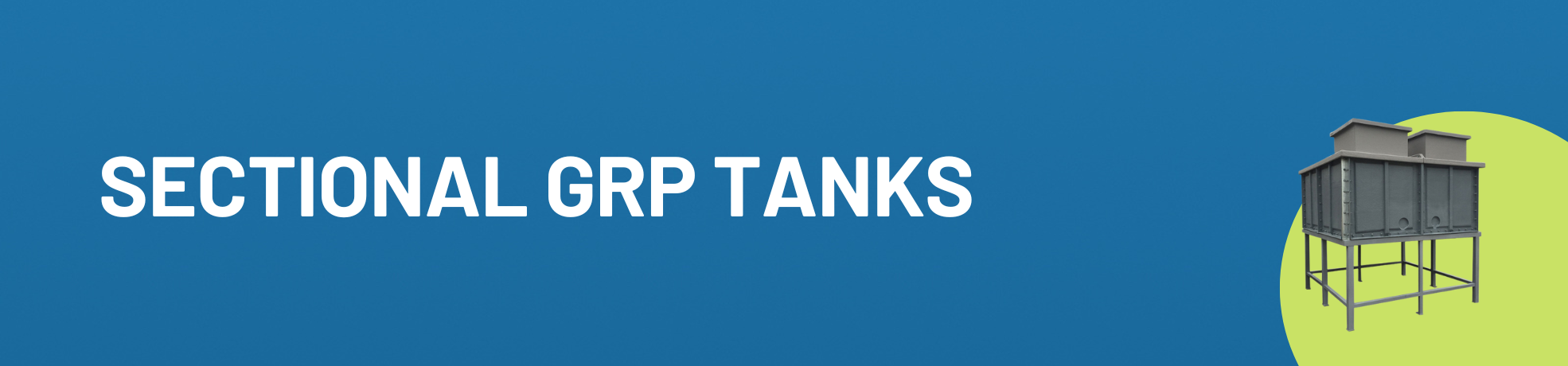 Sectional GRP Tanks