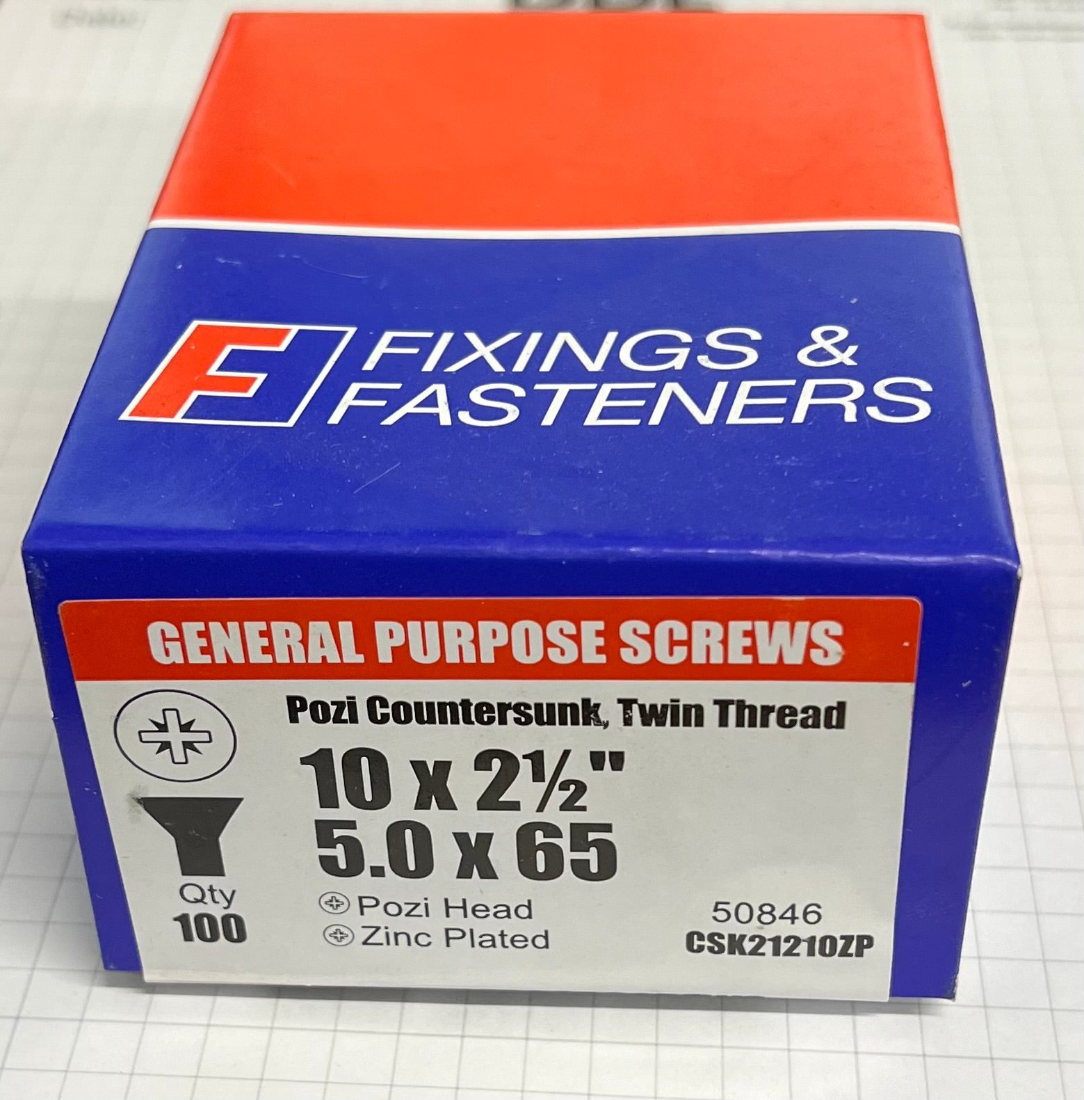 GENERAL PURPOSE SCREWS (10's)